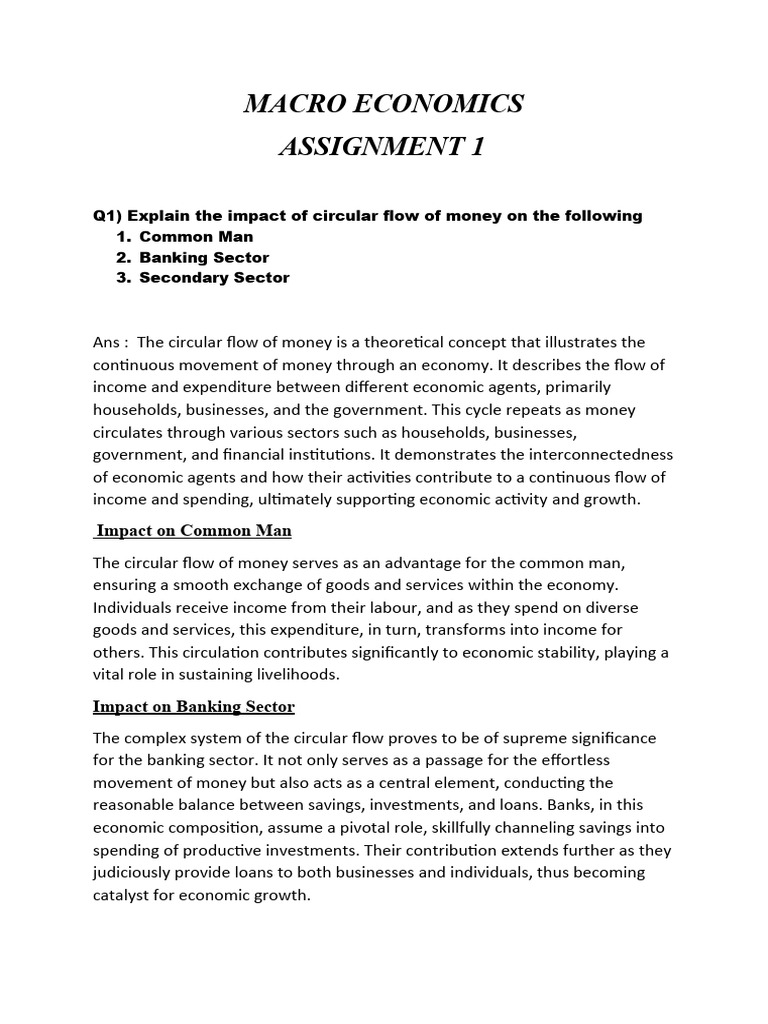 Macro Economics | PDF | Fiscal Multiplier | Economics