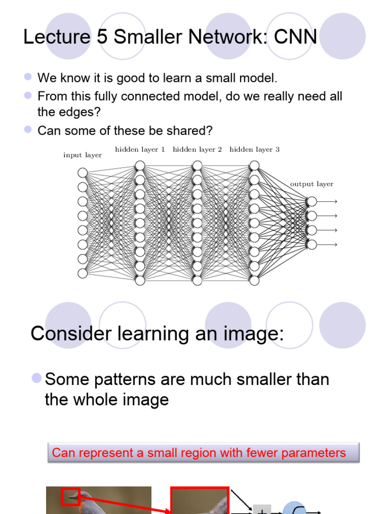 2017 - Lecture 5 - Smaller Network - CNN - 1 (Ming Li) (10 Slides) | PDF | Computer Vision | Imaging