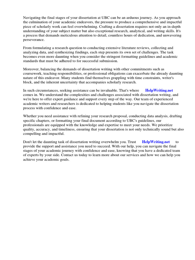 Ubc Final Dissertation Submission | PDF | Thesis | E Government