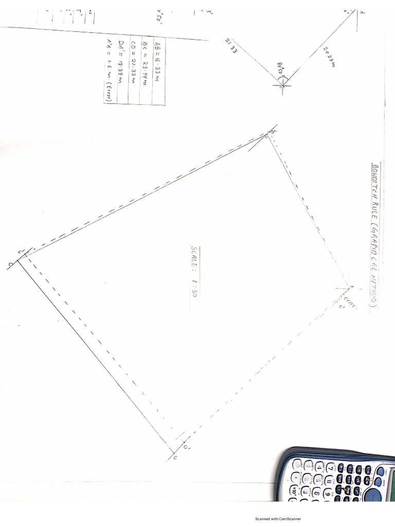 Survey Drawing | PDF