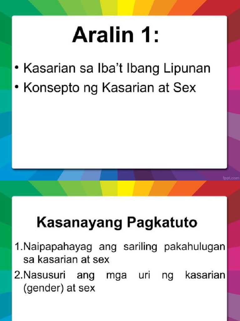 Perspectibong Pang Kasarian | PDF
