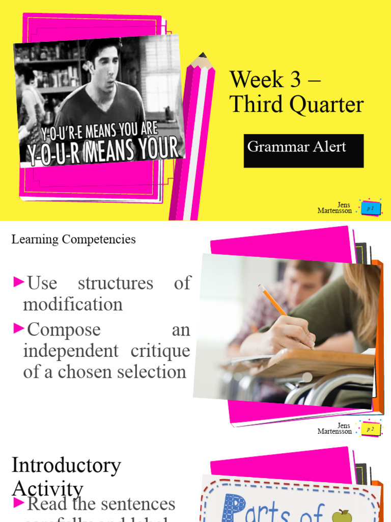 Week 3 g10 | PDF | Adverb | Adjective