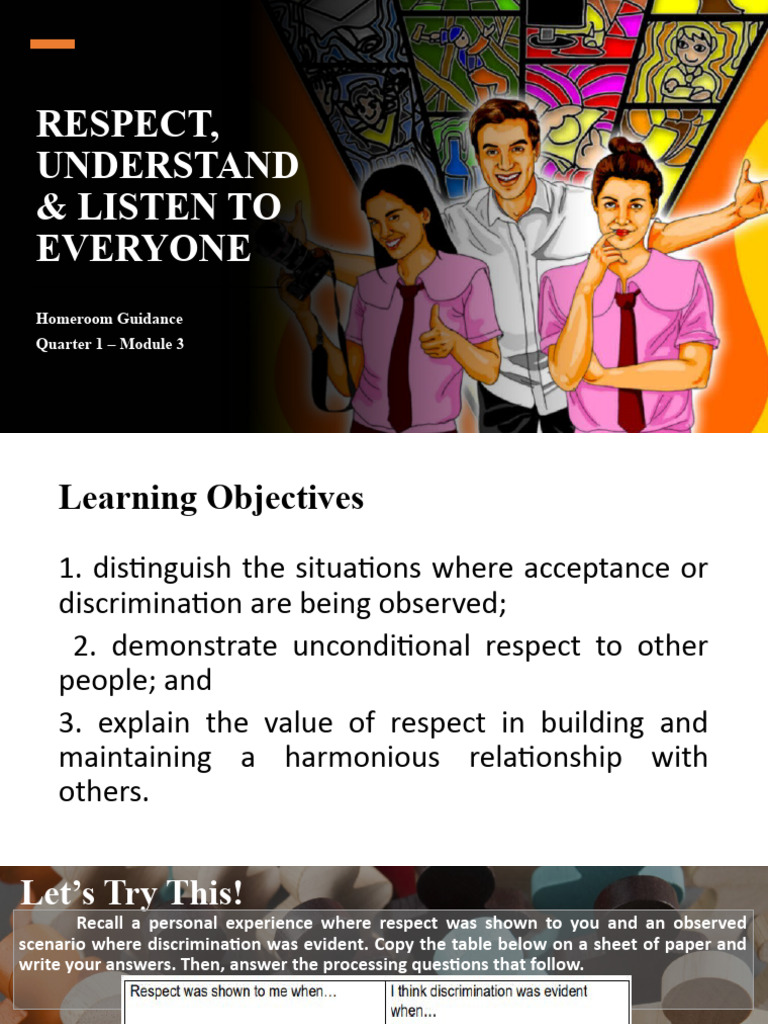 HGP Q1M3 | PDF | Experience | Thought