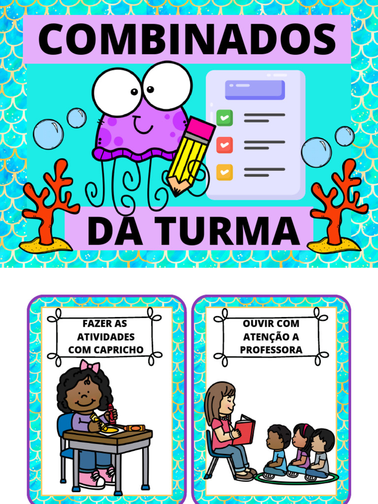 COMBINADOS FUNDO DO MAR | PDF