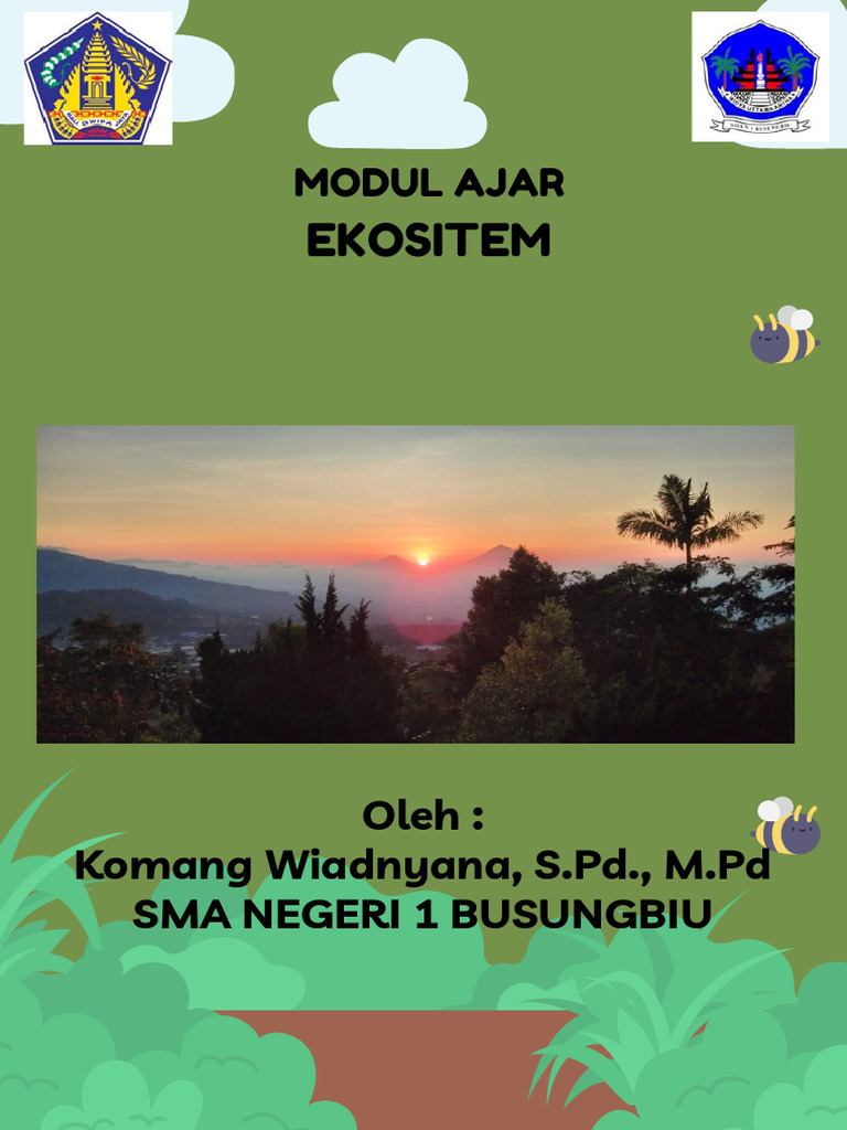 Modul Ajar EKOSISTEM Kelas X | PDF