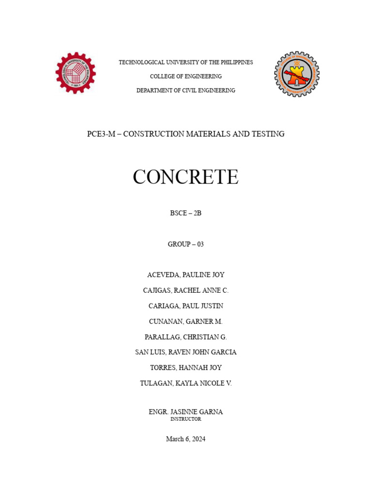 Cement | PDF | Concrete | Cement