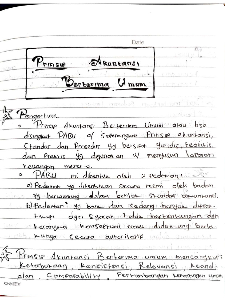 Saenendra PS 2C (Prinsip Akuntansi Berterima Umum) | PDF