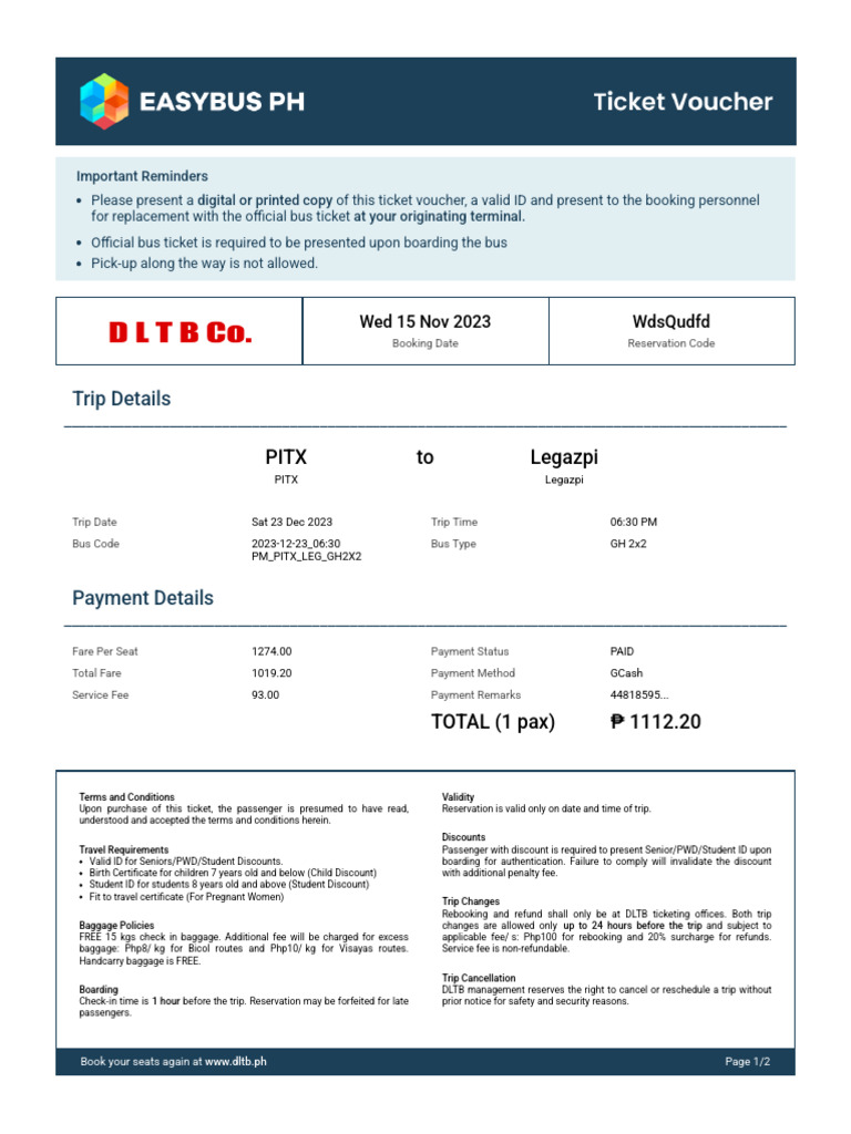 EBVoucher DLTB WdsQudfd | PDF | Ticket (Admission) | Fee