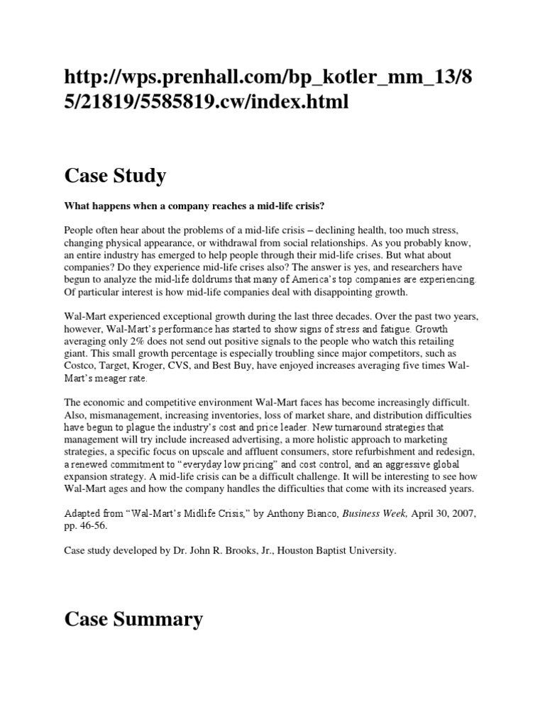 MM Case Studies | PDF | Allstate | Walmart