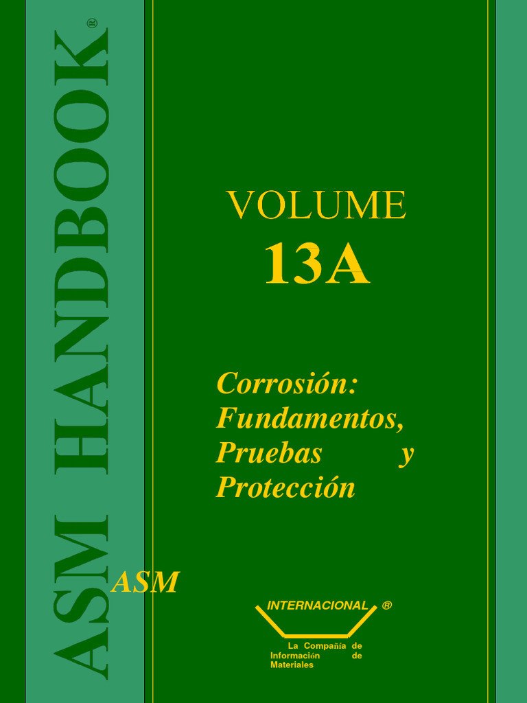 Corrosión Ams 1 | PDF | Corrosión | Electroquímica