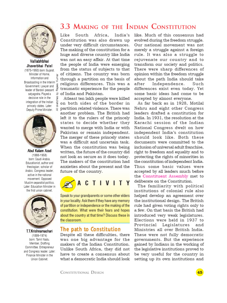 Chapter 3 Constitutional Design | PDF | Constitution | Government