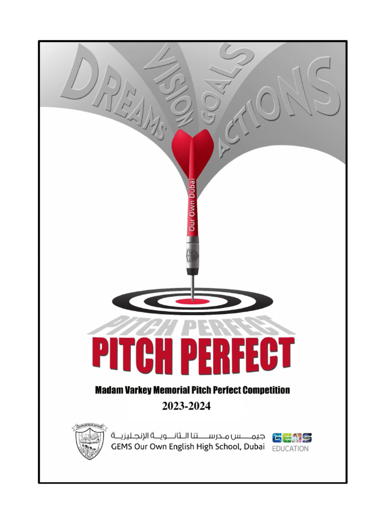 Madam Varkey Pitch Perfect Competition | PDF | Communication | Cognition