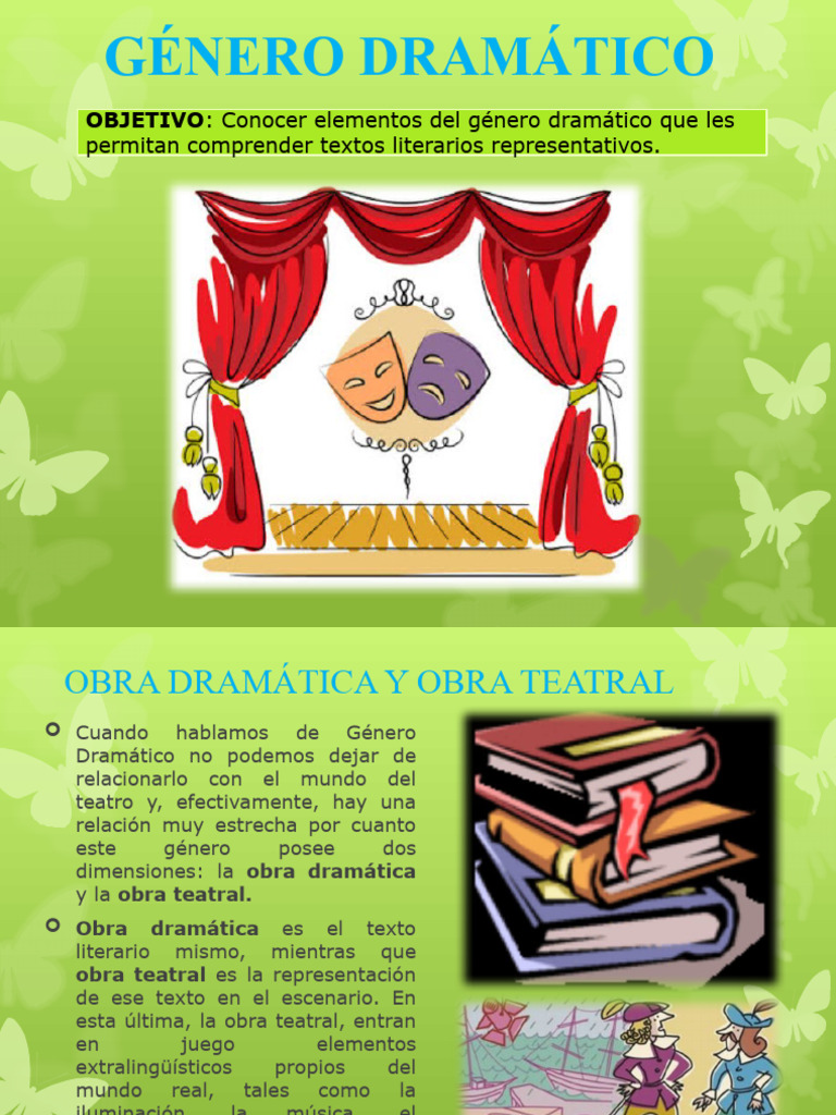 Género Dramático | PDF | Teatro