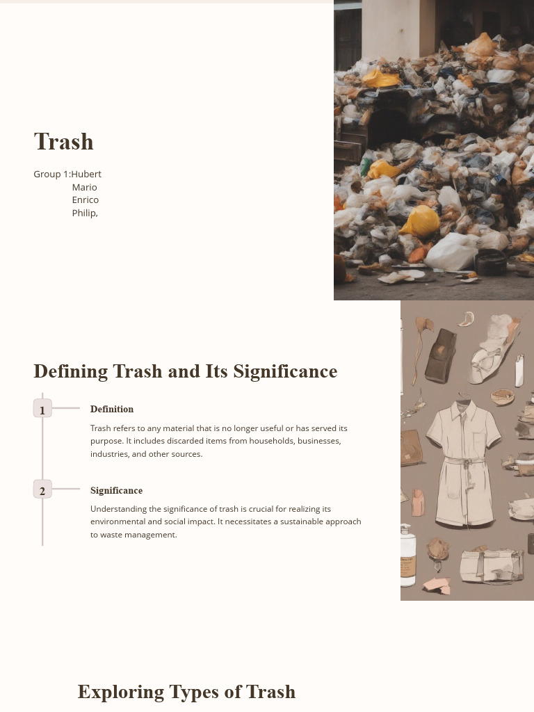 Trash | PDF | Waste | Waste Management