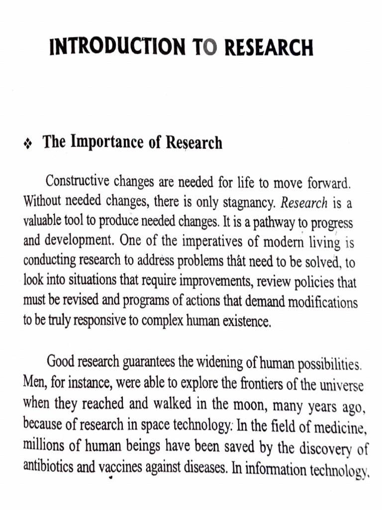 Methods of Research Module 1 | PDF | Knowledge | Thesis