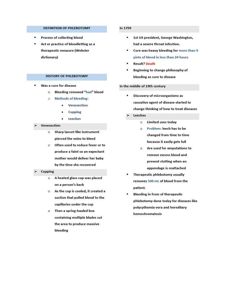 Introduction of Phlebotomy | PDF | Health Care | Health Sciences