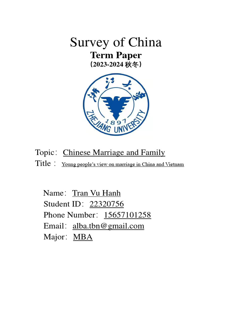 Survey of China | PDF | Cost Of Living | China
