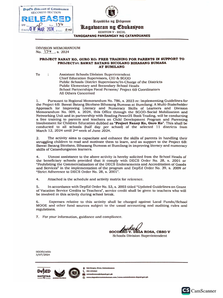 Ect GB Bawat Batang Bicolano Bihasang Bumasa at Bumilang | PDF