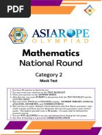 IMC 2024 Solutions | PDF | Triangle | Area