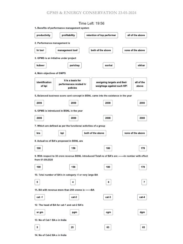 Exam4 Gpms and Energy Conservation | PDF