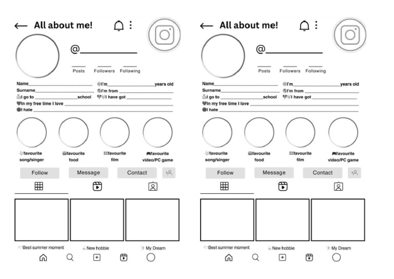 Lesson 1 All About Me Teens 2 | PDF