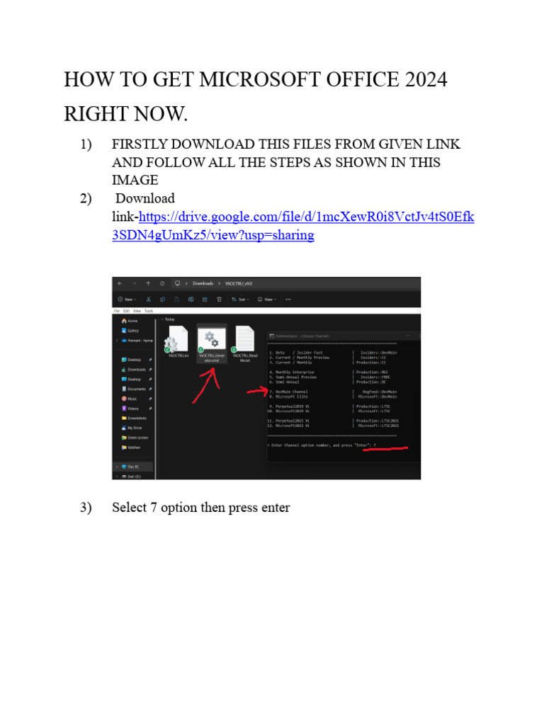 How To Get Microsoft Office 2024 | PDF | Technology & Engineering