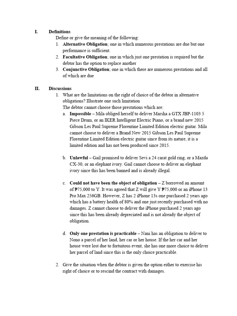 Oblicon Study Guide Answers | PDF