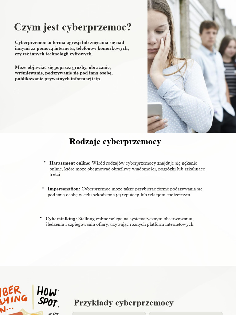 Cyber Przemoc PP Lena Jerszów | PDF