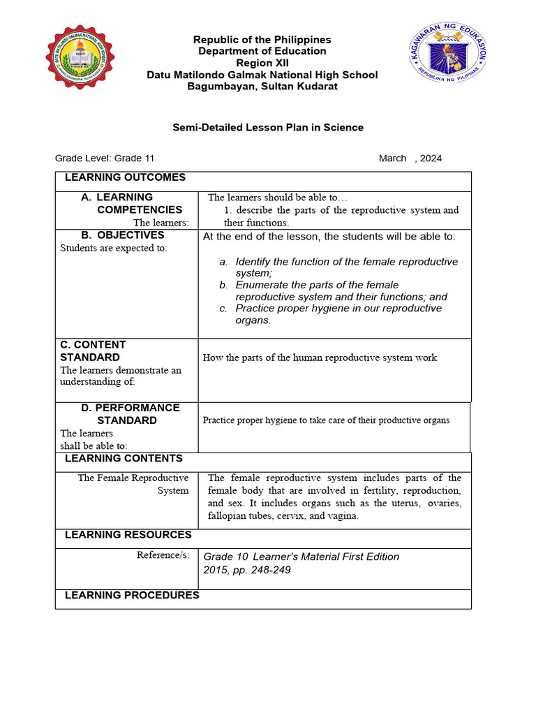 demo | PDF | Reproductive System | Sex Organ