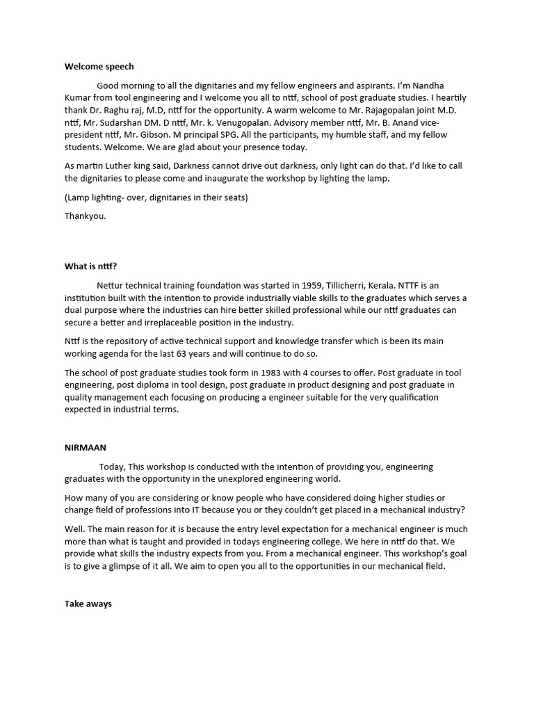 Workshop Introduction Pdf 