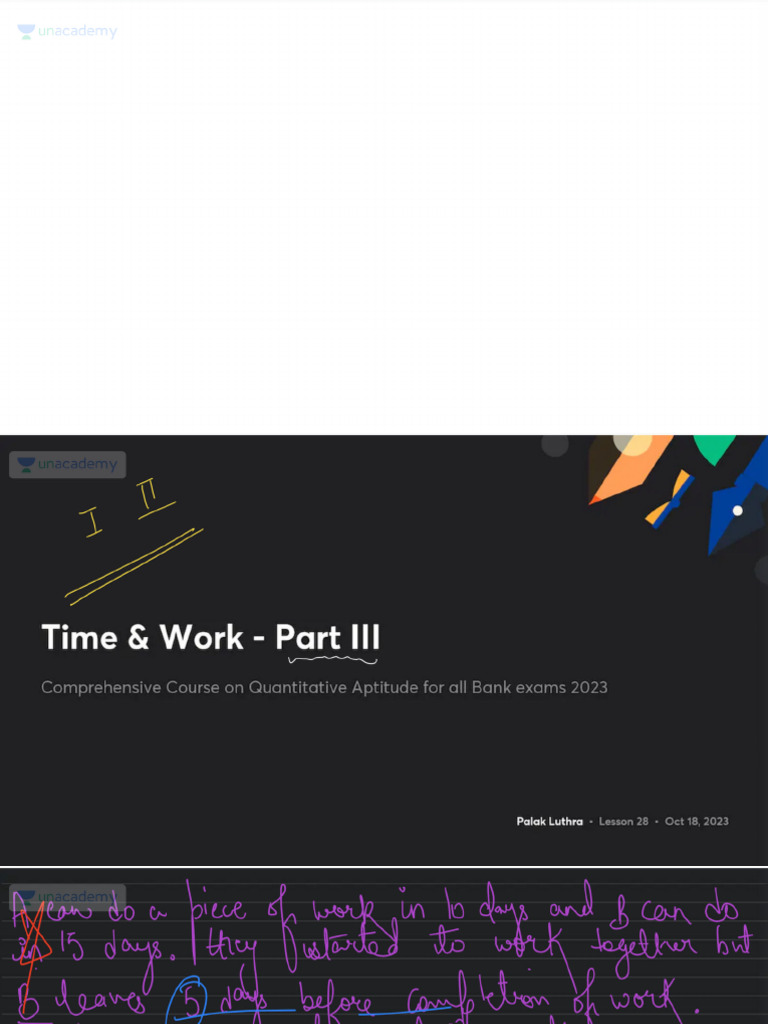 056 @ImTgLoki Time & Work Part III With Anno @TgLokii | PDF