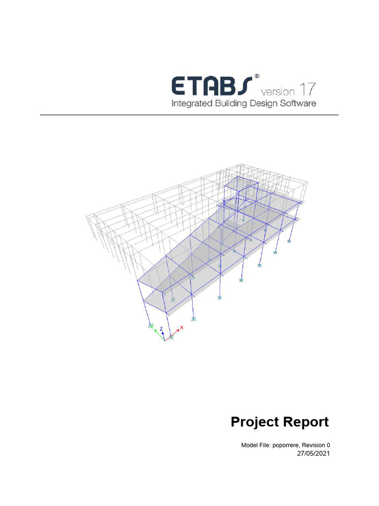 ETABS 17.0.1-Report Viewer | PDF | Building Materials | Structural ...