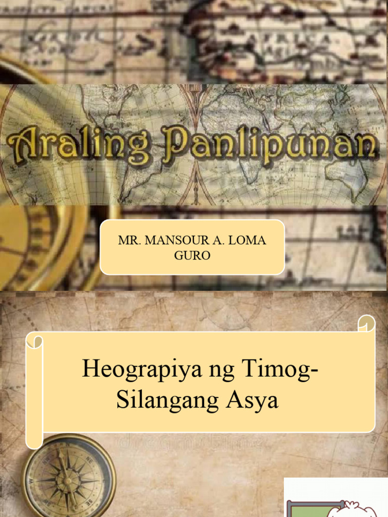 #3. Heograpiya NG Timog-Silangang Asya | PDF