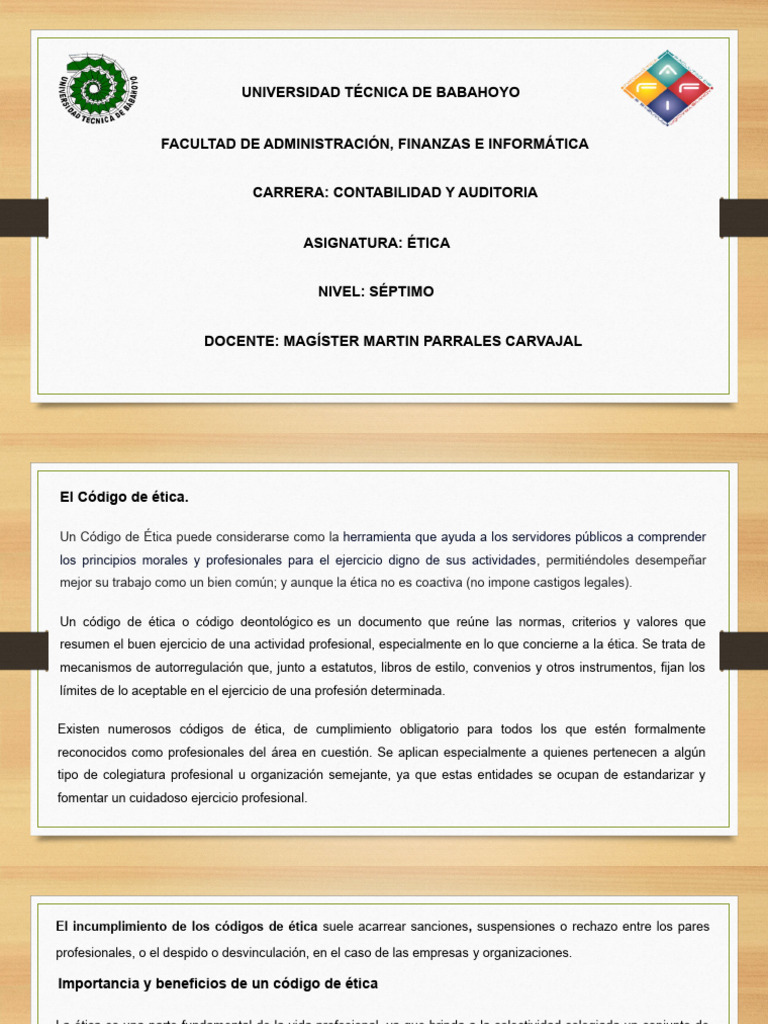 2 El código de ética | PDF | Business | Comportamiento