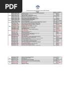 Uce Time Table 2025 | PDF
