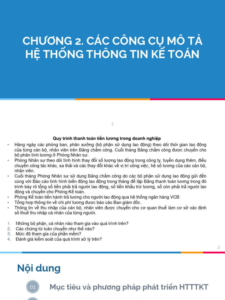 Chuong 2 - Chung Tu Trong HTTTKT | PDF