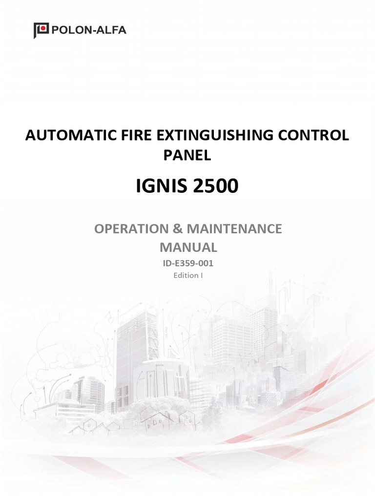 IGNIS2500 ID-E359-001 - Ed1 - Final EN MAUAL | PDF | Electricity | Electrical Engineering