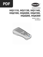 HACH HQ 40 D Manual | PDF | Usb | Calibration