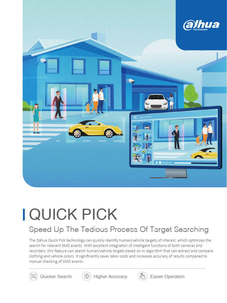 Dahua Quick Pick: AI Target Search | PDF | Artificial Intelligence ...