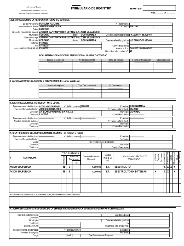 Formulario_011_v2 SATURNO ACT DATOS | PDF