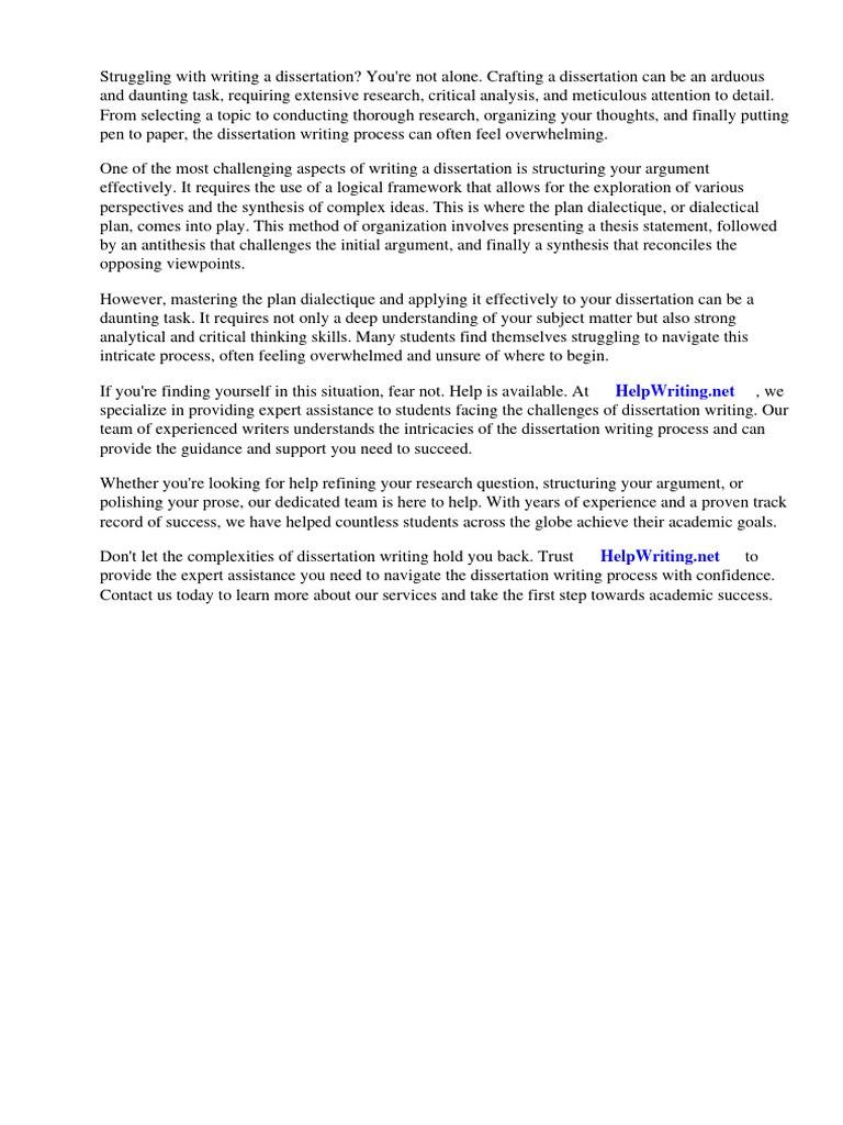 Exemple de Dissertation Avec Plan Dialectique | PDF | Dialectic | Thesis Exemple de Dissertation Avec Plan Dialectique | PDF | Dialectic | Thesis