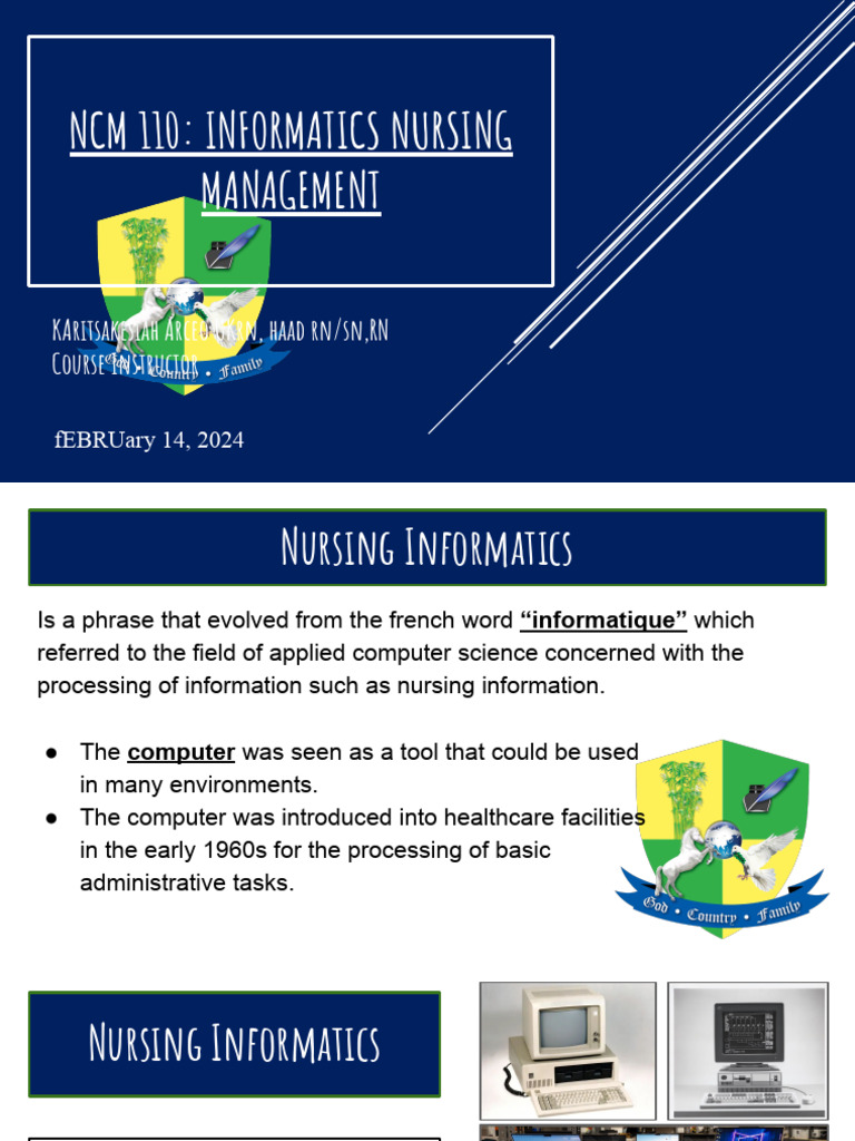 Lesson-5-Historical-Perspective | PDF | Health Informatics | Nursing