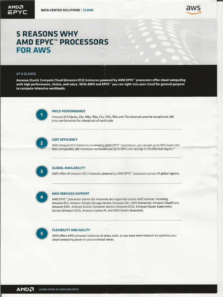 AMD On AWS - 1 | PDF