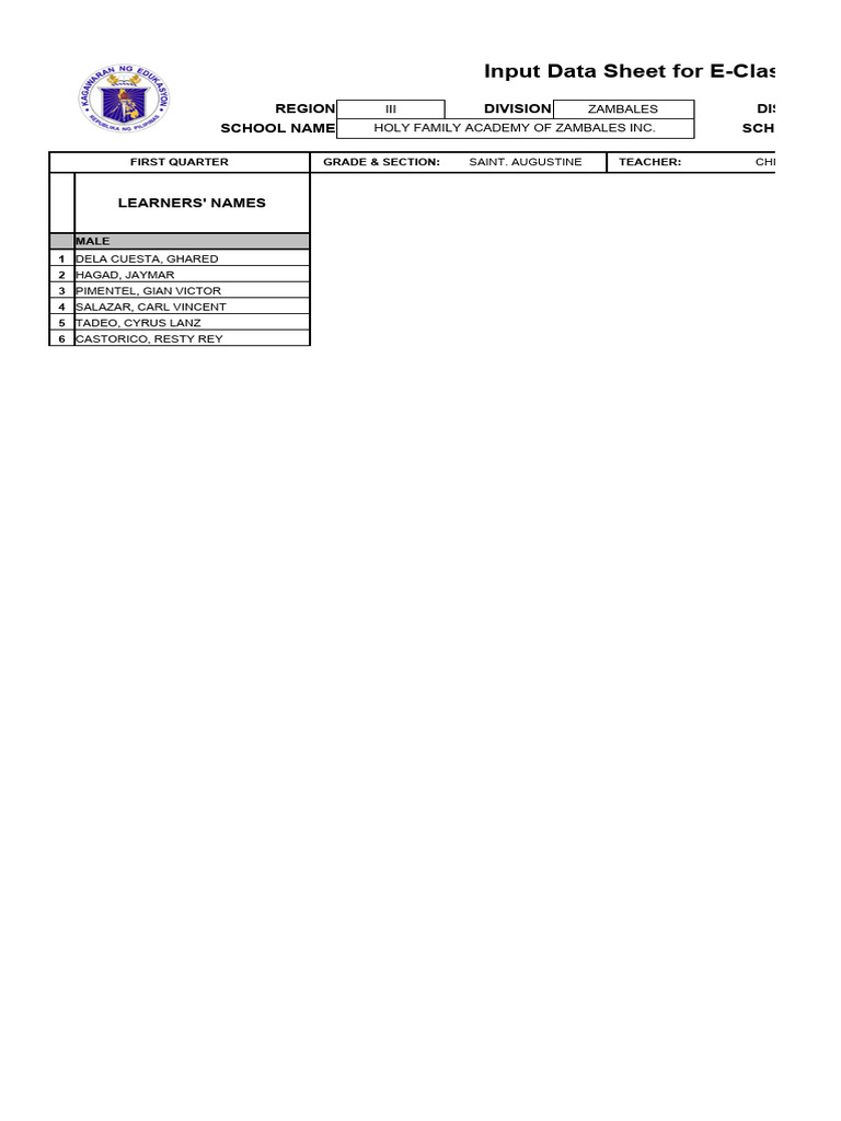 Grade 10 1st Quarter | PDF
