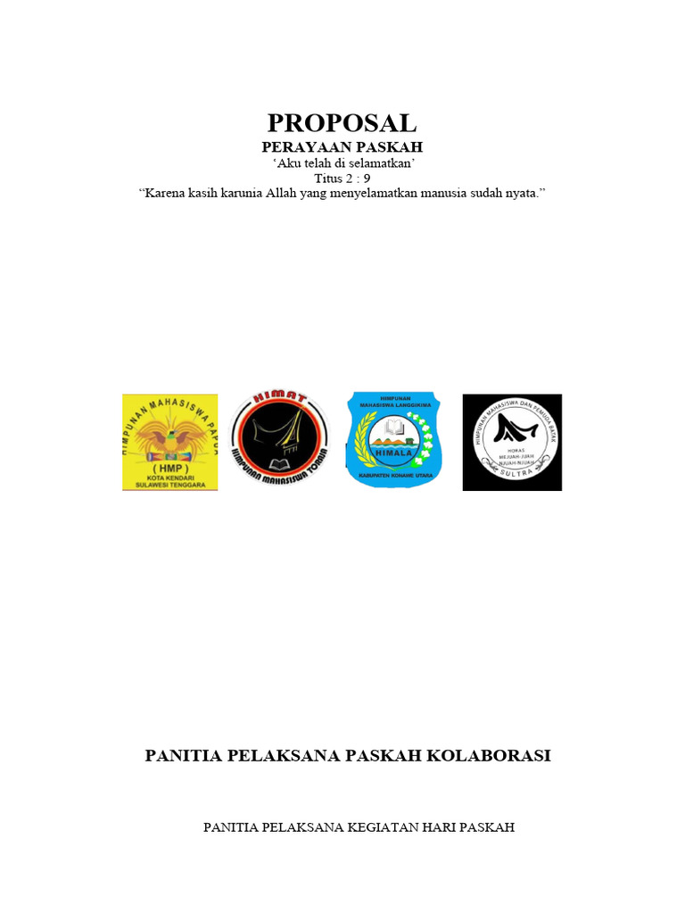 Proposal Pelantikan Dan Raker HIPPMAT | PDF