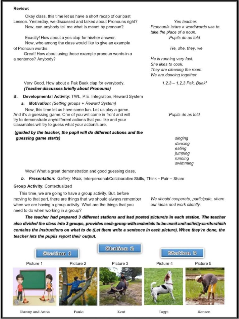 LP | PDF | Language Arts & Discipline