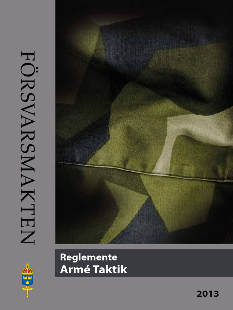 Arméreglemente Taktik | PDF