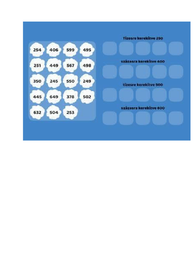 Matek Feladatlap Számszodékok | PDF