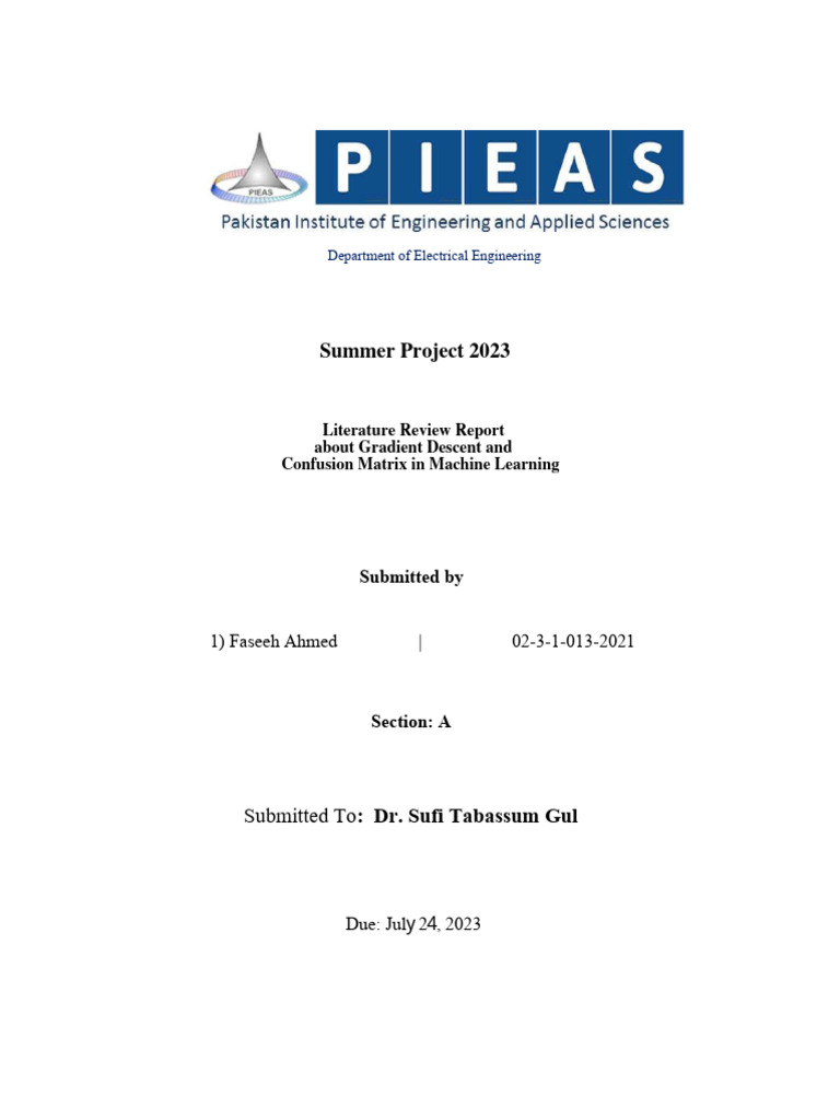 Finalized Review Report 3 Gradient Confusion Matrix PDF