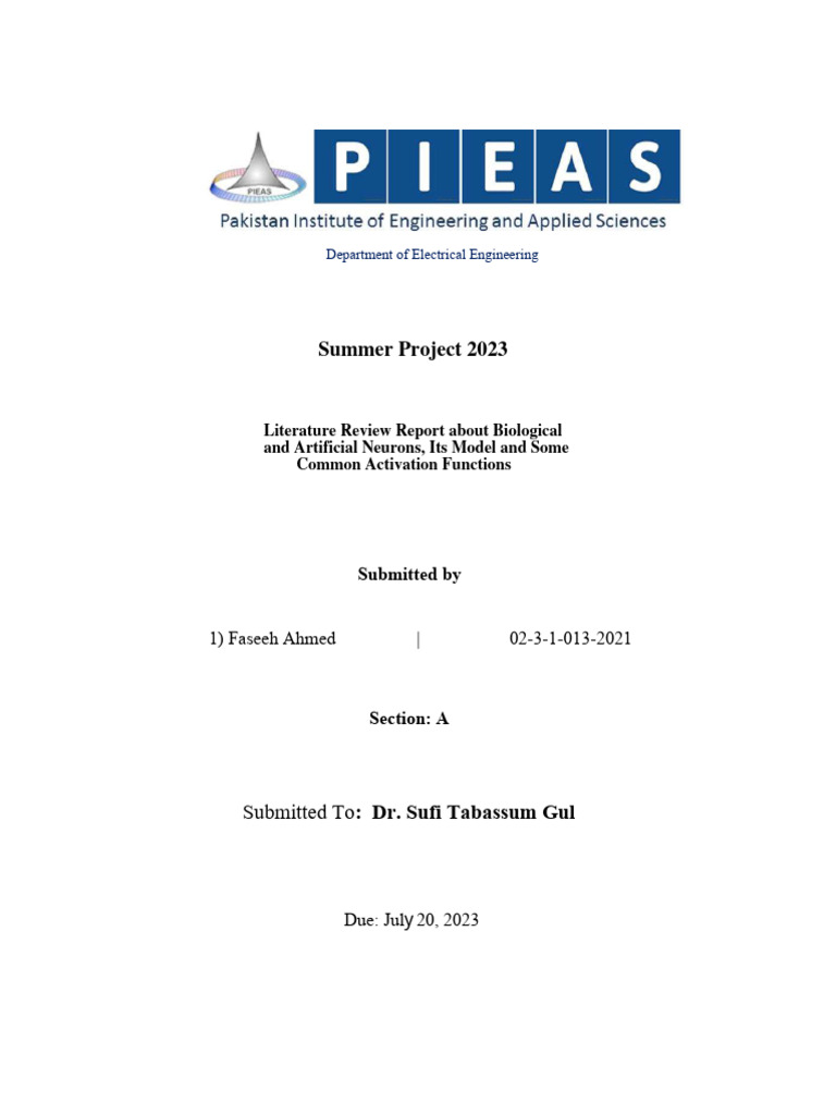 Finalized Review Report 2 (BNN, ANN, Regression, Classification) | PDF ...